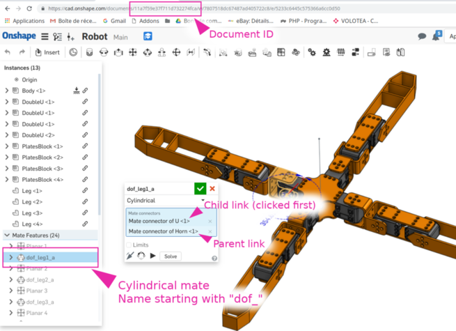 Design-time considerations — Onshape to robot 1 documentation